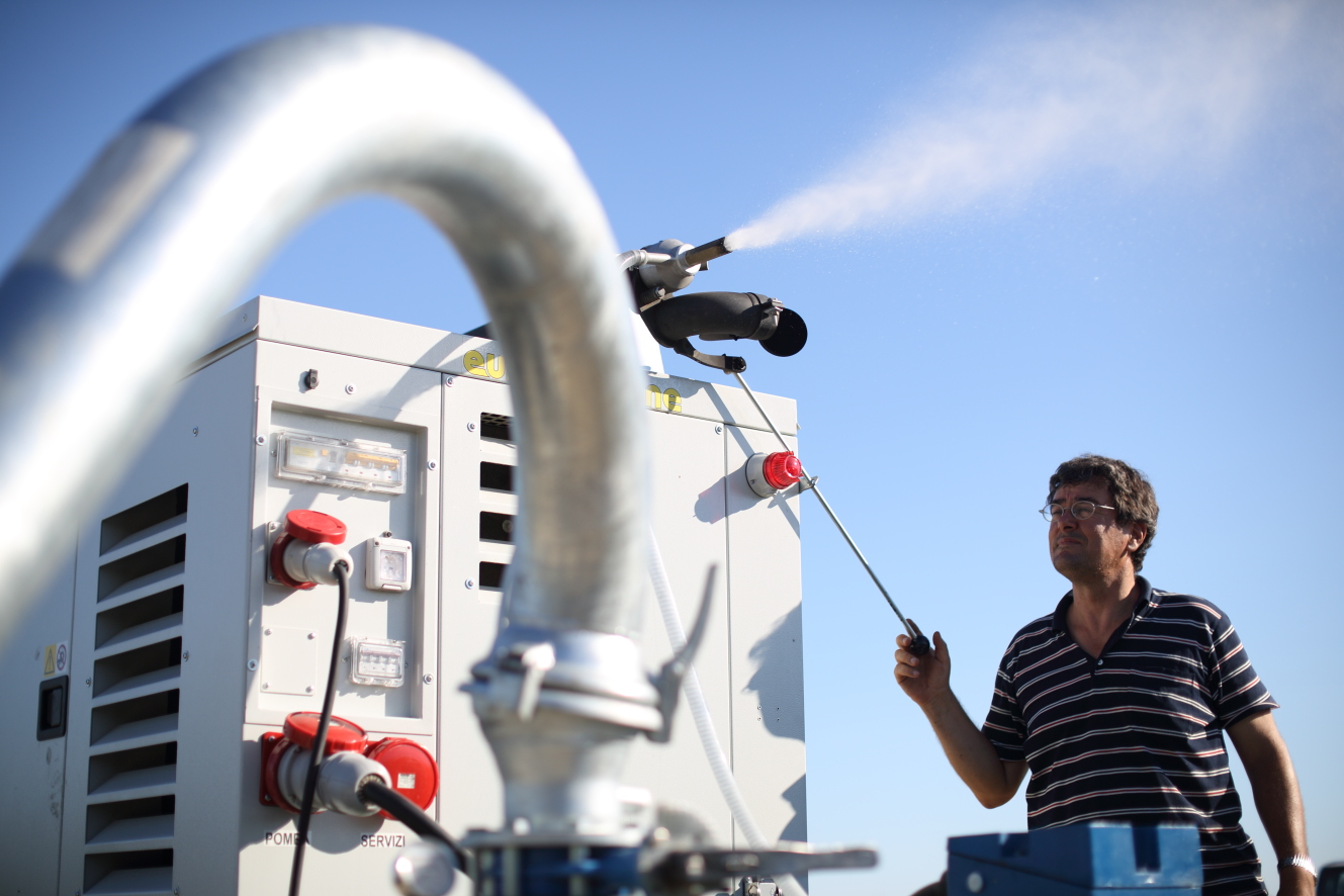 Irrigation Case Studies - Pivot Pumping Plant | Euromacchine