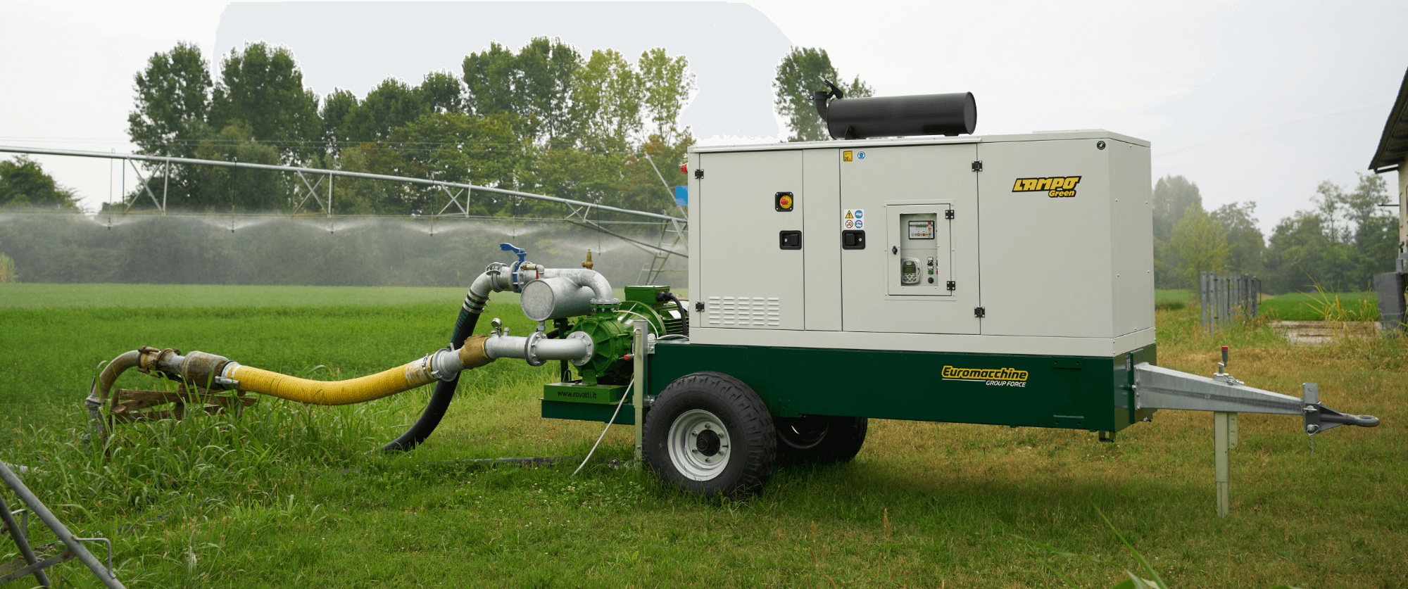 Gruppi Motopompa Rovatti per l’irrigazione | Euromacchine