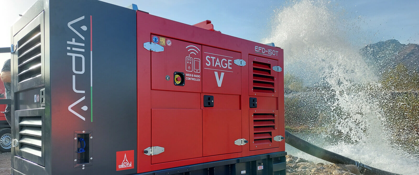 Motopompa Ardita - Soluzioni per l'Emergenza | Euromacchine